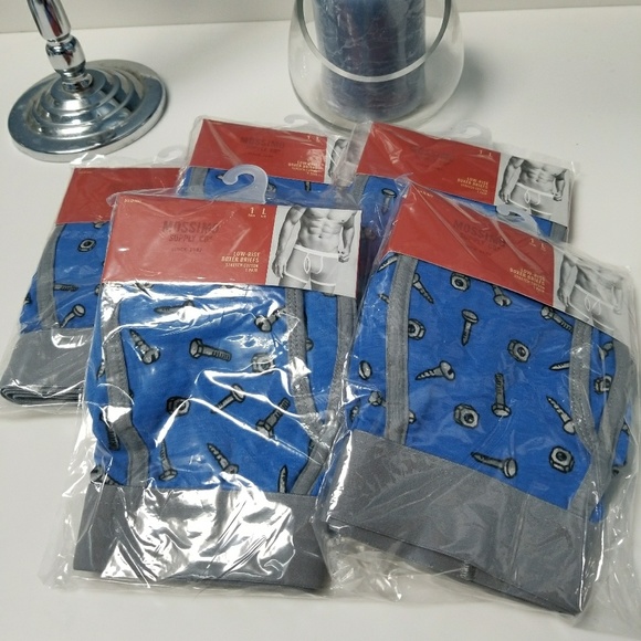 Mossimo Supply Co. | Underwear & Socks | 5 Mossimo Low Rise Box Briefs ...